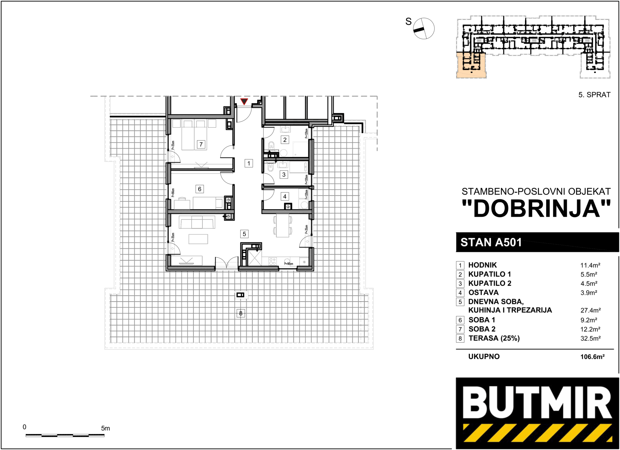 Stan A501 | Novogradnja "Dobrinja"